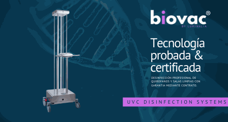 biovac | desinfección profesional UVC